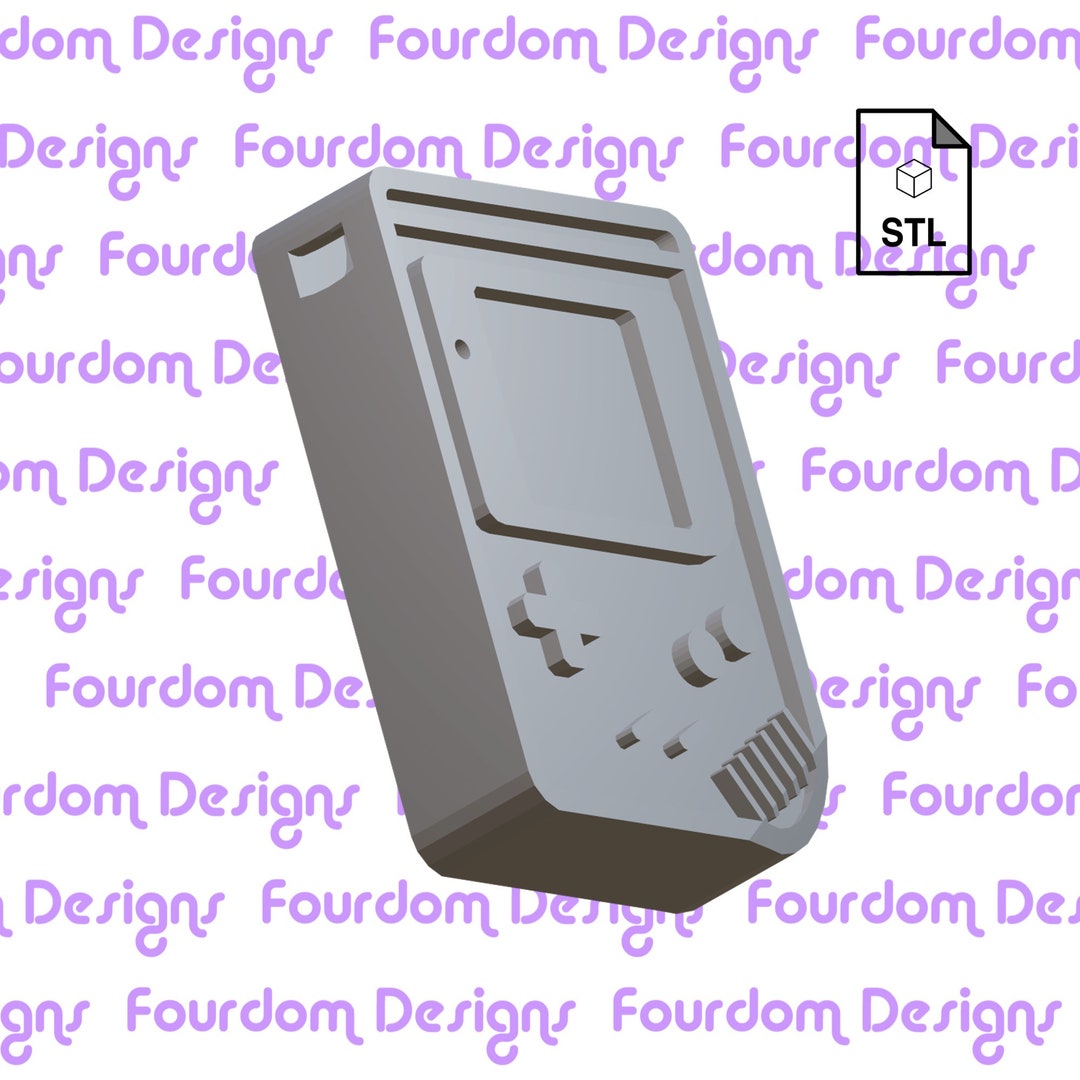 Gamer Keychain STL File for 3D Printing - Digital Download - Etsy