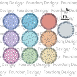 Rhinestone Sorter STL File for 3D Printing - Digital Download - Etsy