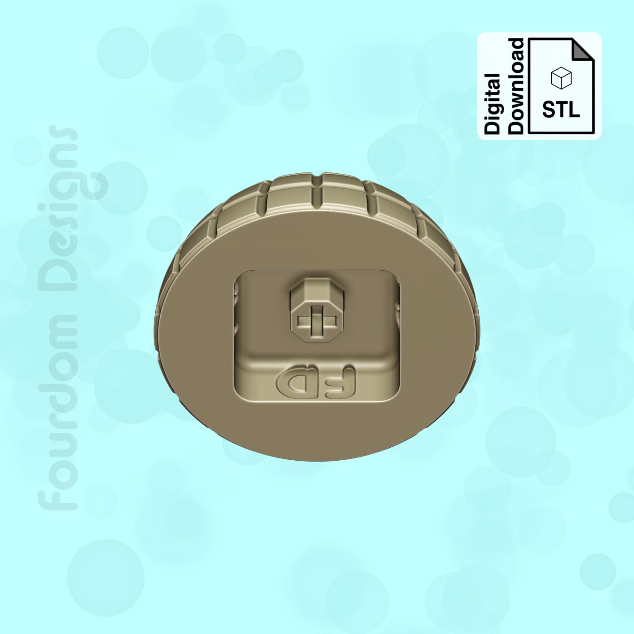 Disco Ball Clicker STL File for 3D Printing - Digital Download - Etsy
