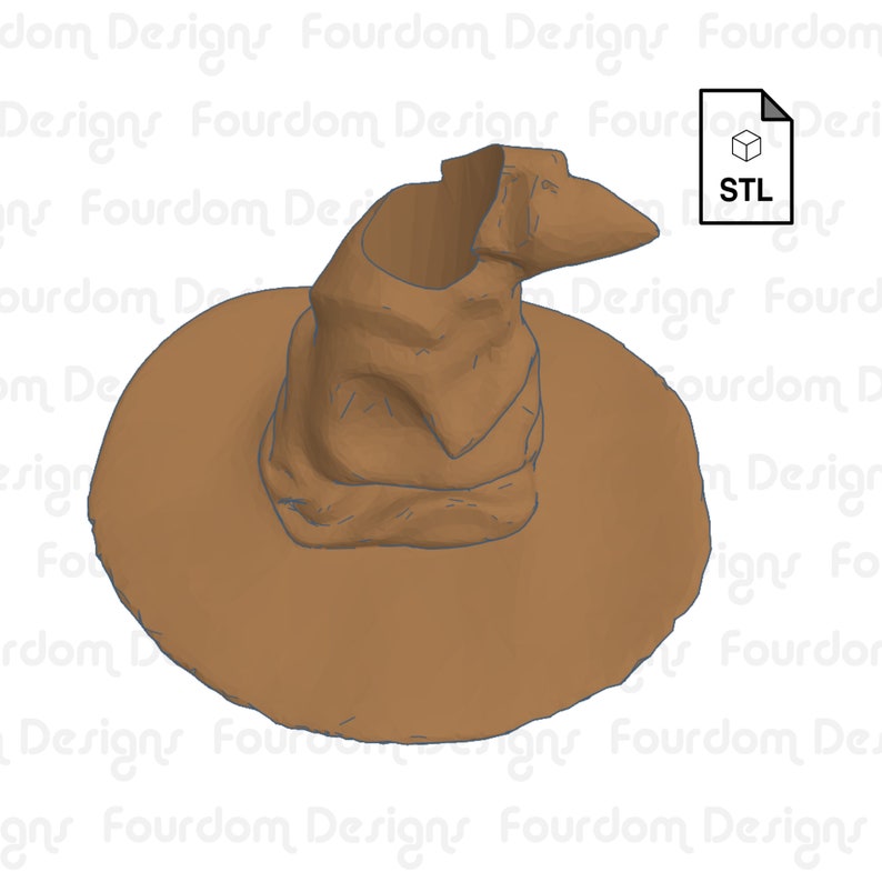 Wizard Hat Straw Topper Straw Buddy STL File for 3D Printing | Etsy