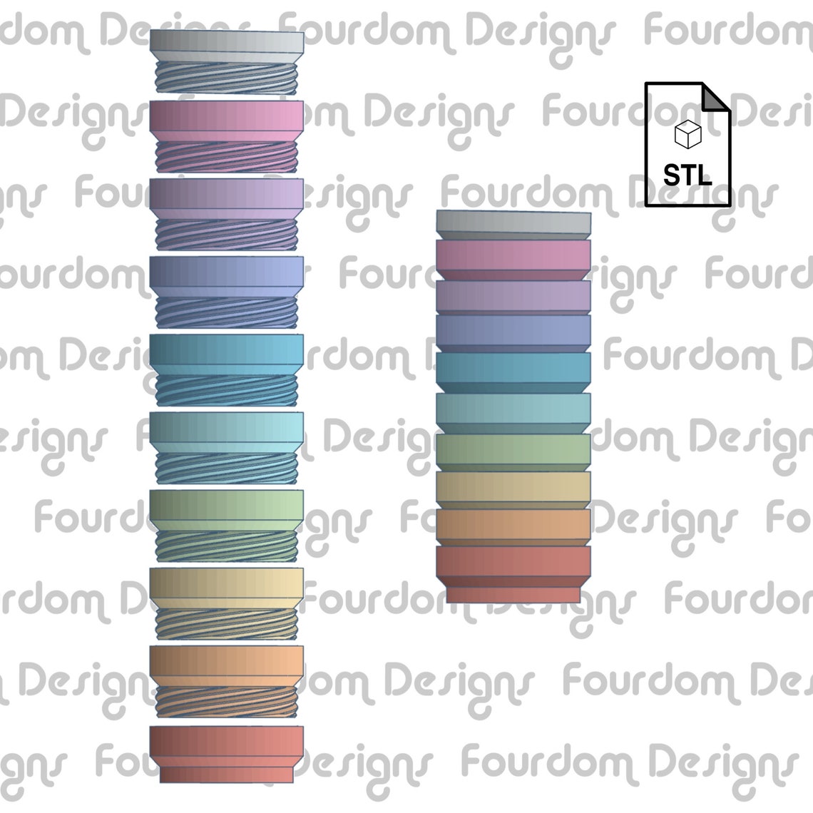 Rhinestone Sorter STL File for 3D Printing Digital Download - Etsy