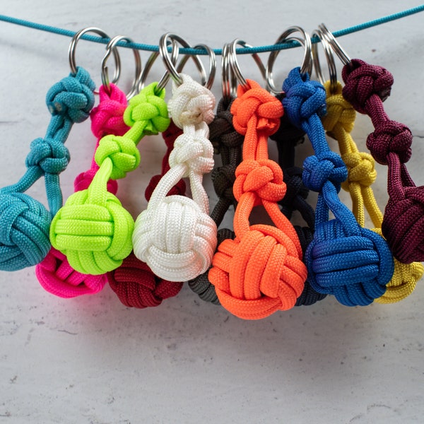 Knot Keychain - Etsy