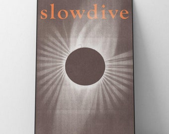 Slowdive Poster, Music Wall Art, Band Cover Graphic, Shoegaze Poster ...