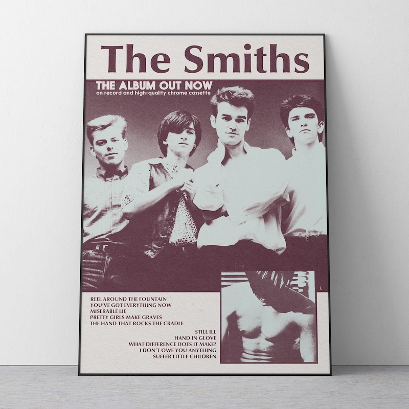 The smiths poster - Etsy España