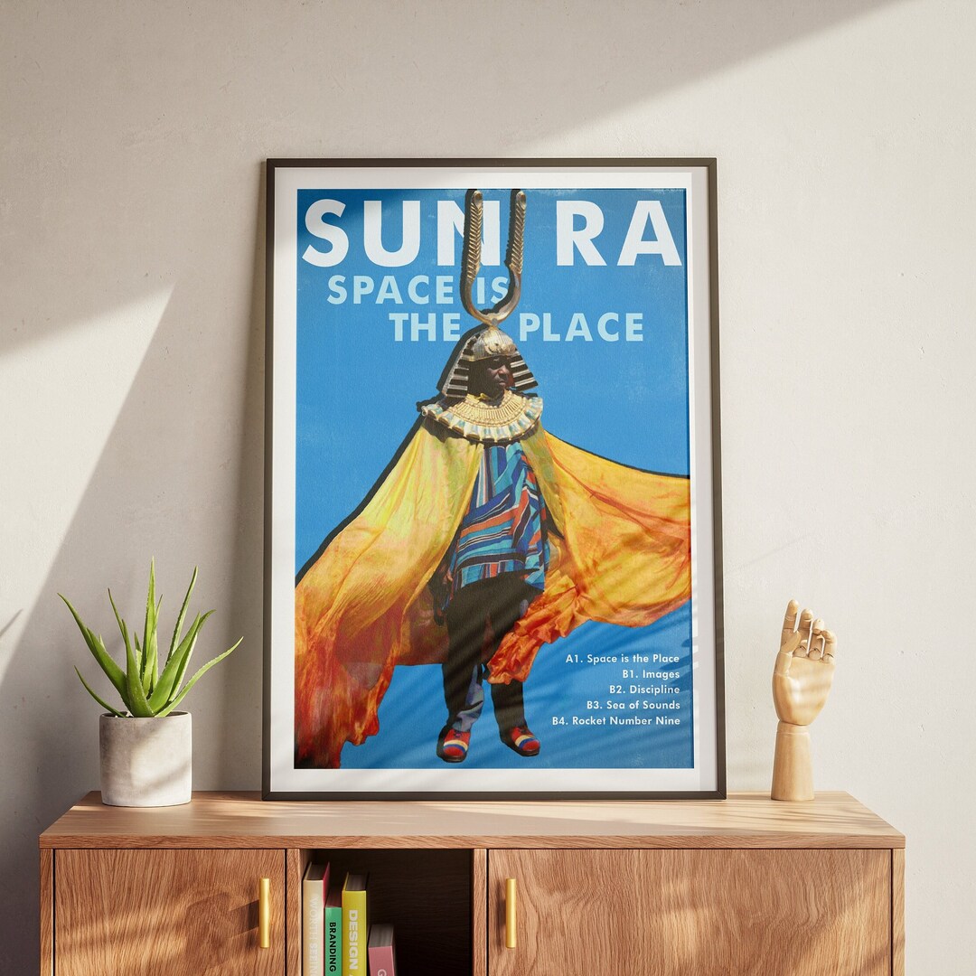Sun Ra Space is the Place Poster Printable Wall Art Spiritual Jazz ...
