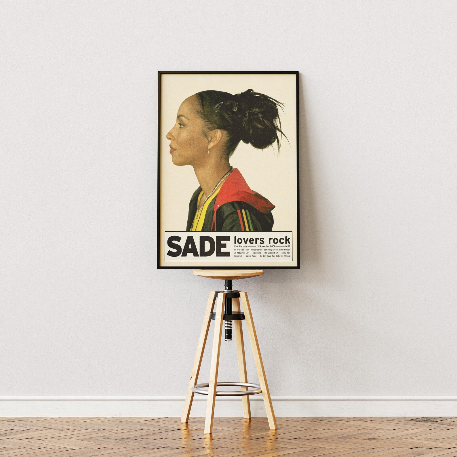 Sade - Lovers Rock Album Poster | Vintage R&B Music Wall Art - Etsy