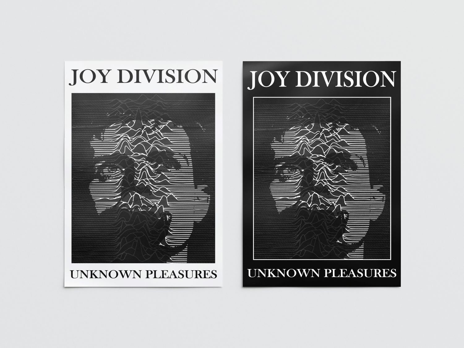 Joy Division Unknown Pleasures Poster Post Punk Goth Rock Wall Art - Etsy