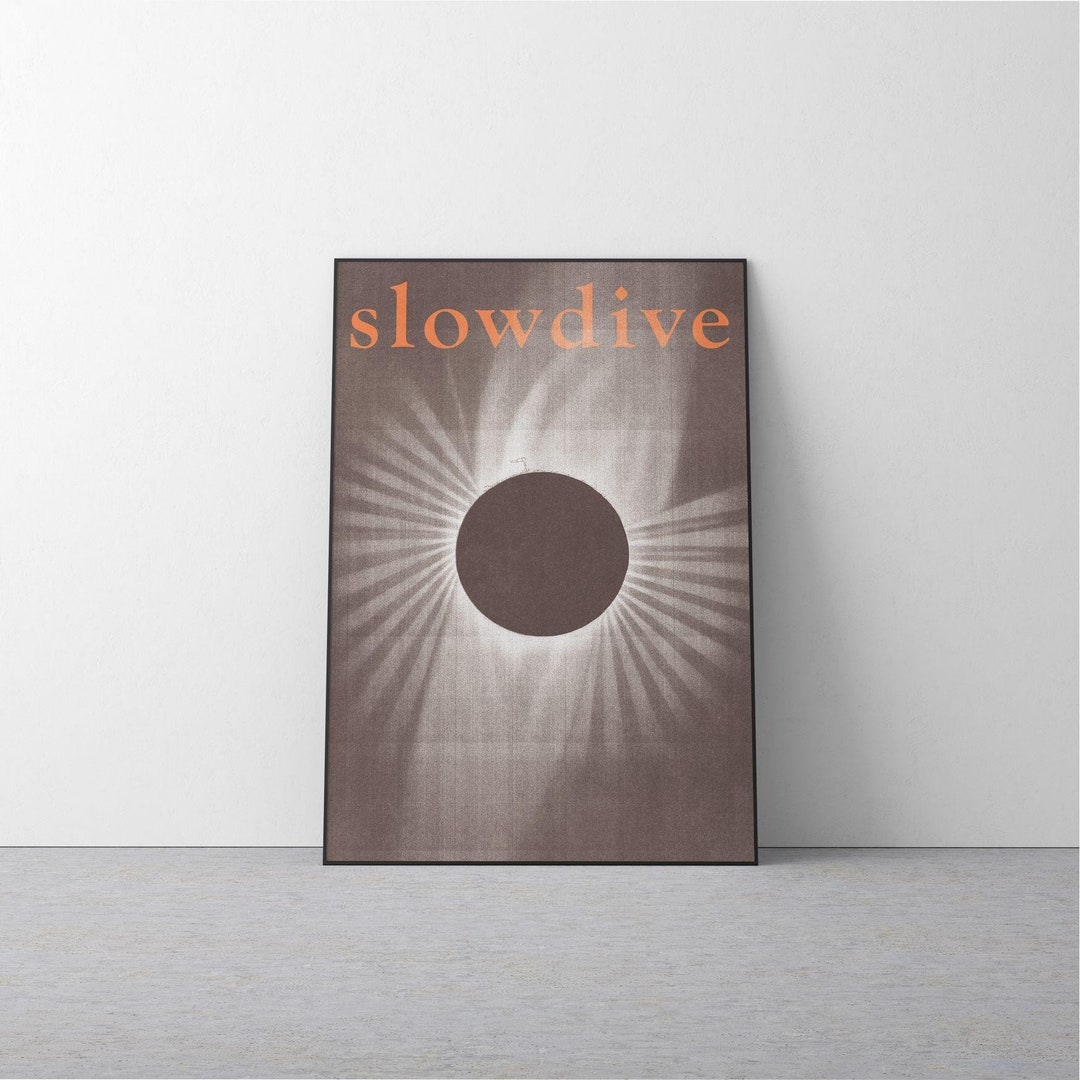 Slowdive Band Poster | 90s Shoegaze Music Wall Art - Etsy