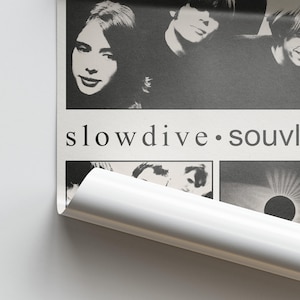 Slowdive Souvlaki Poster | Retro 90s Shoegaze Album Print - Etsy