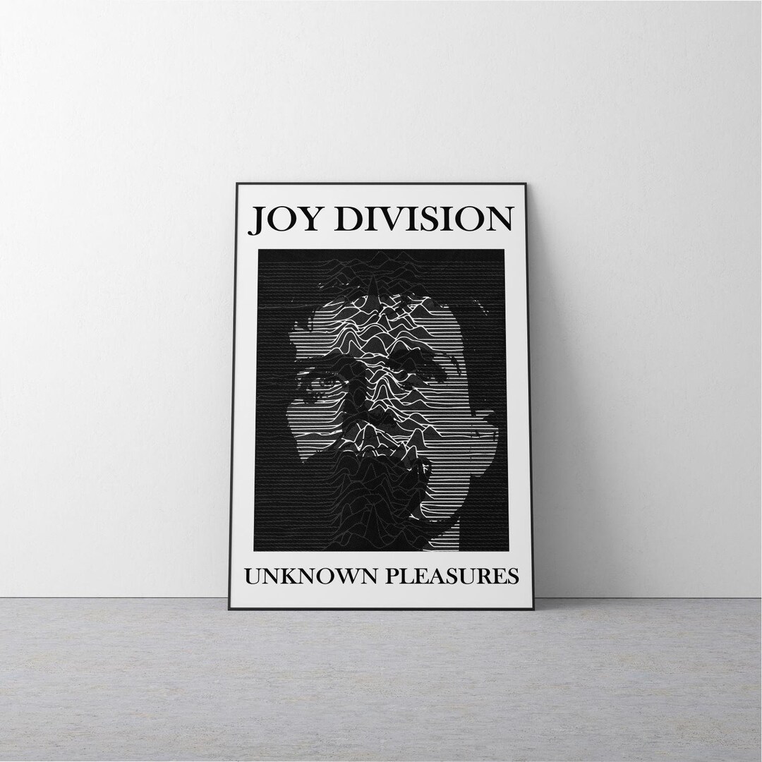Joy Division Unknown Pleasures Poster Post Punk Goth Rock Wall Art - Etsy