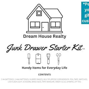 Junk Drawer Starter Kit | Useful Personalized Housewarming Gift ...