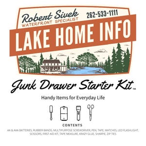 Junk Drawer Starter Kit | Housewarming Gift | Custom Realtor Lender ...
