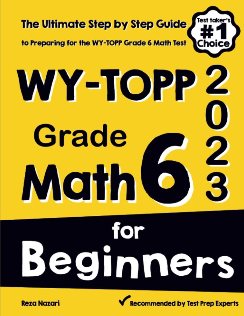 WY-TOPP Grade 6 Math for Beginners - Etsy
