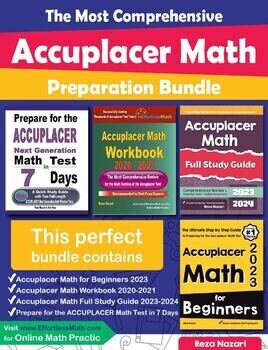 The Most Comprehensive Accuplacer Math Preparation Bundle - Etsy