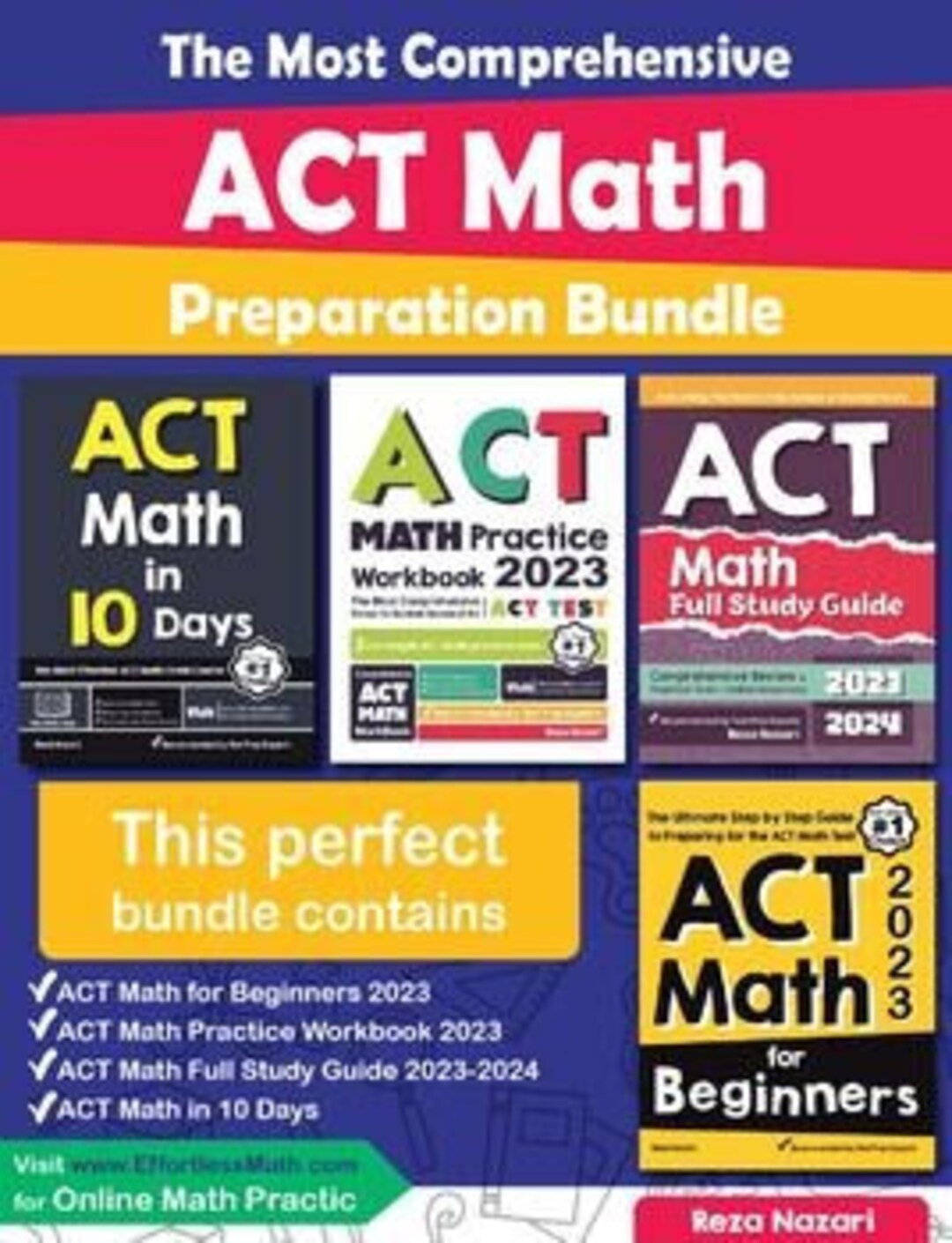 The Most Comprehensive ACT Math Preparation Bundle - Etsy