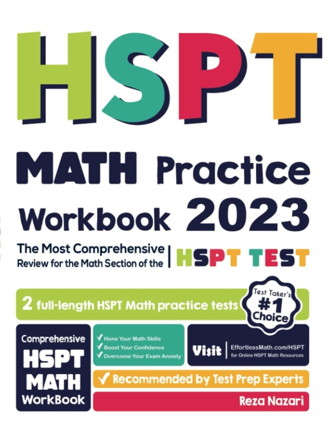 HSPT Math Practice Workbook: the Most Comprehensive Review for the Math ...