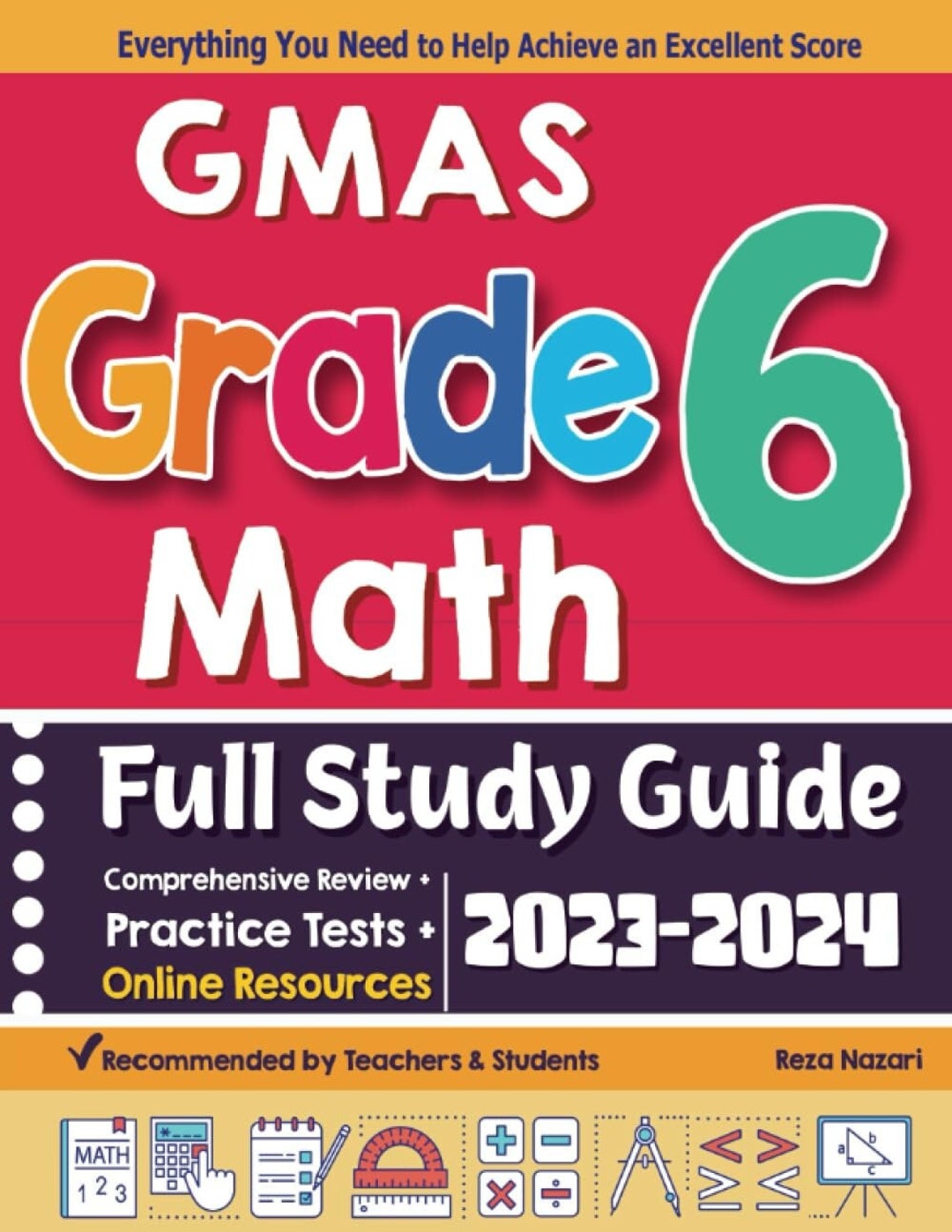GMAS Grade 6 Math Full Study Guide: Comprehensive Review + Practice ...