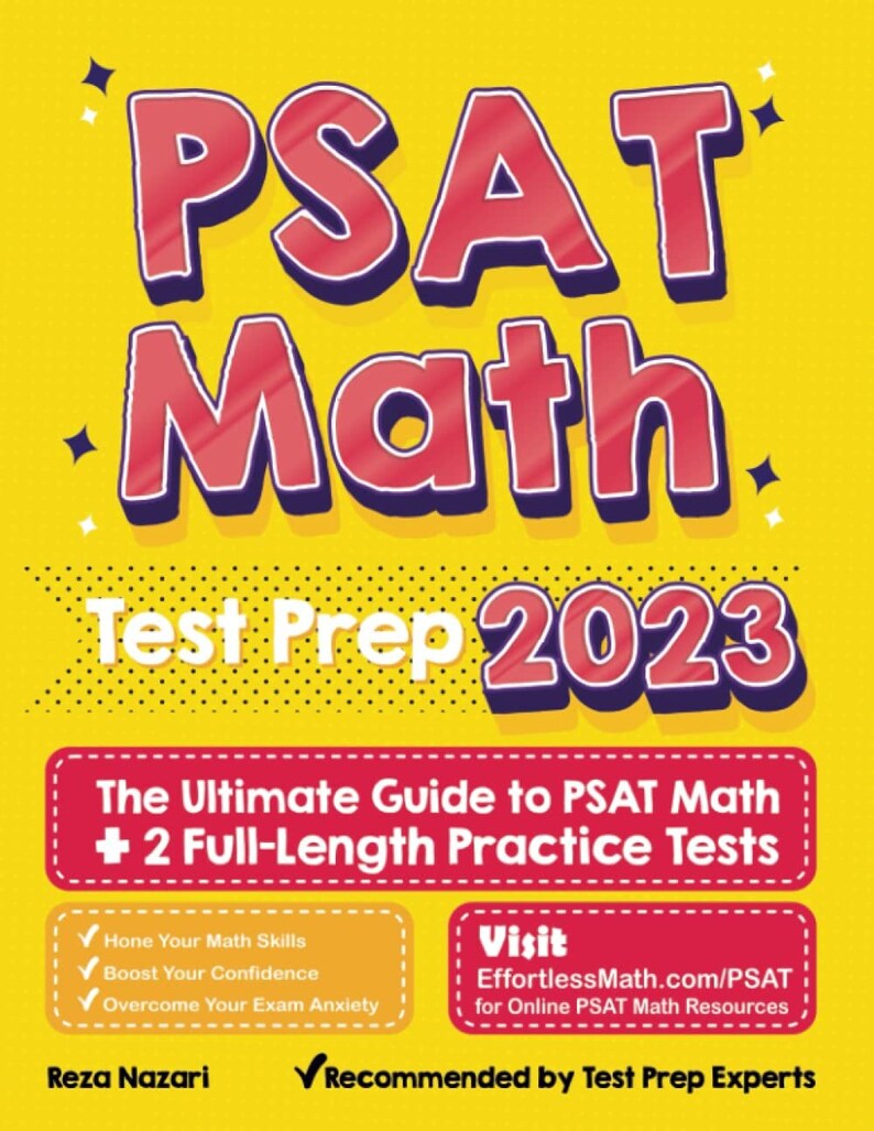 PSAT Math Test Prep: the Ultimate Guide to PSAT Math 2 - Etsy