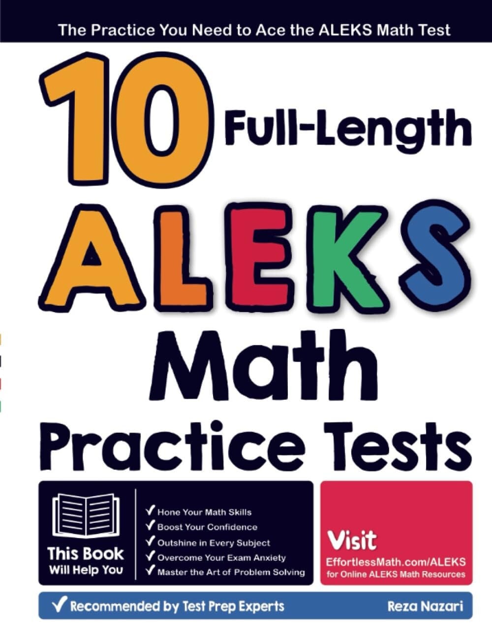 10 Full-length ALEKS Math Practice Tests: the Practice You Need to Ace ...