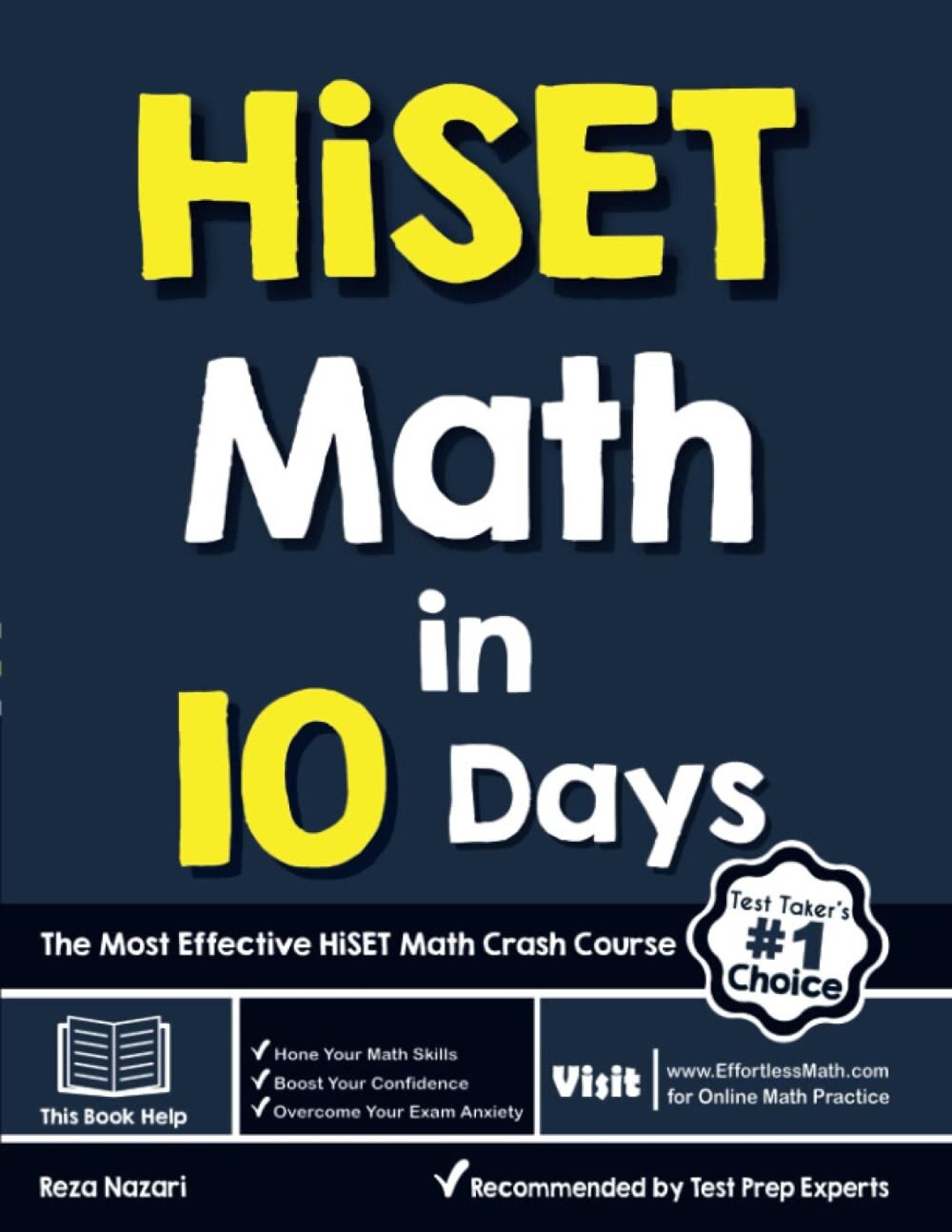 Hiset Math in 10 Days: the Most Effective Hiset Math Crash Course - Etsy