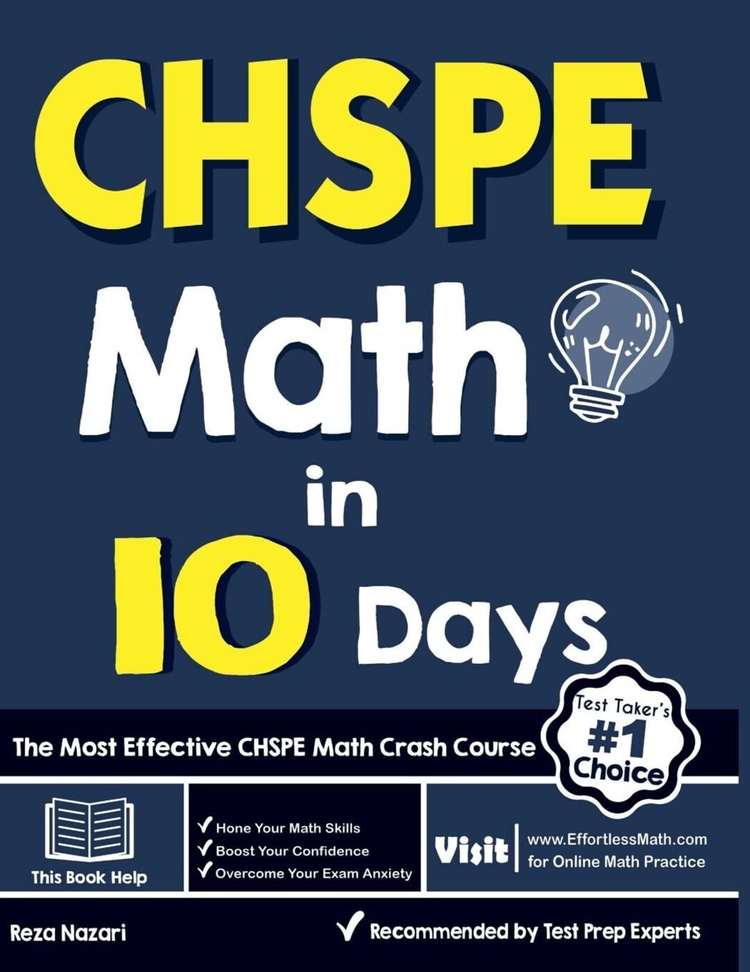 CHSPE Math in 10 Days: the Most Effective CHSPE Math Crash Course - Etsy
