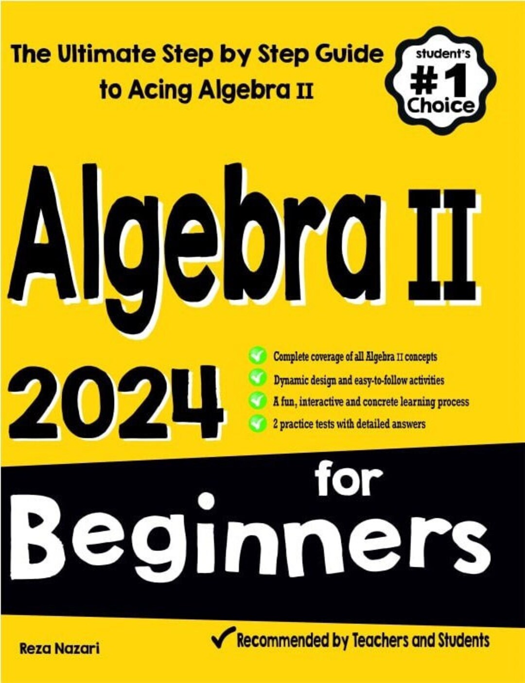 Algebra II for Beginners: the Ultimate Step by Step Guide to Acing ...