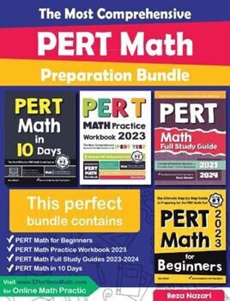 The Most Comprehensive PERT Math Preparation Bundle - Etsy