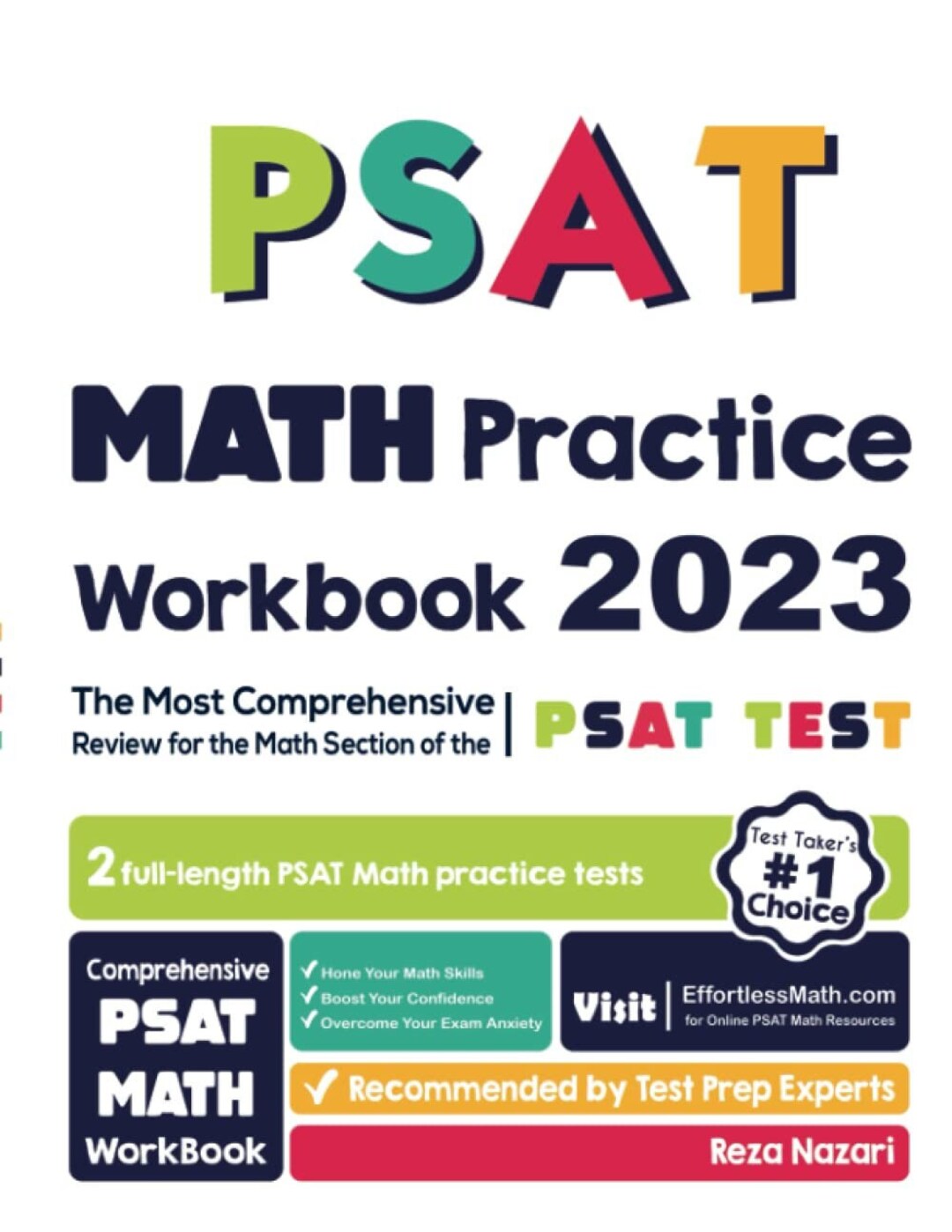 PSAT Math Practice Workbook: the Most Comprehensive Review for the Math ...