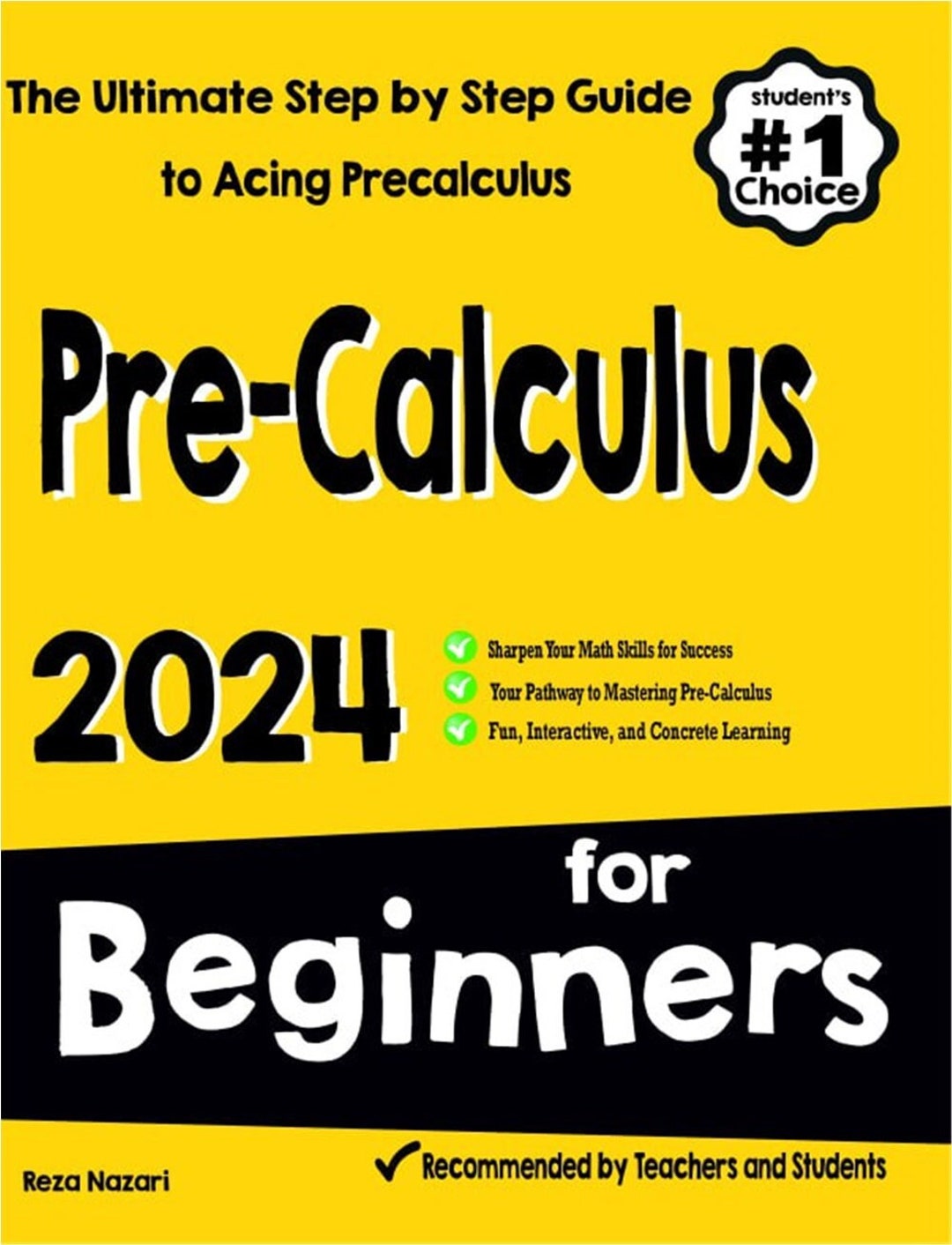 Pre-calculus for Beginners: the Ultimate Step-by-step Guide to Acing ...
