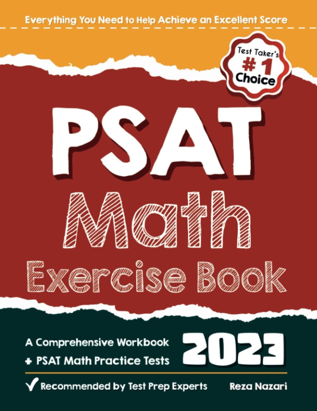 PSAT Math Exercise Book: A Comprehensive Workbook + PSAT Math Practice ...