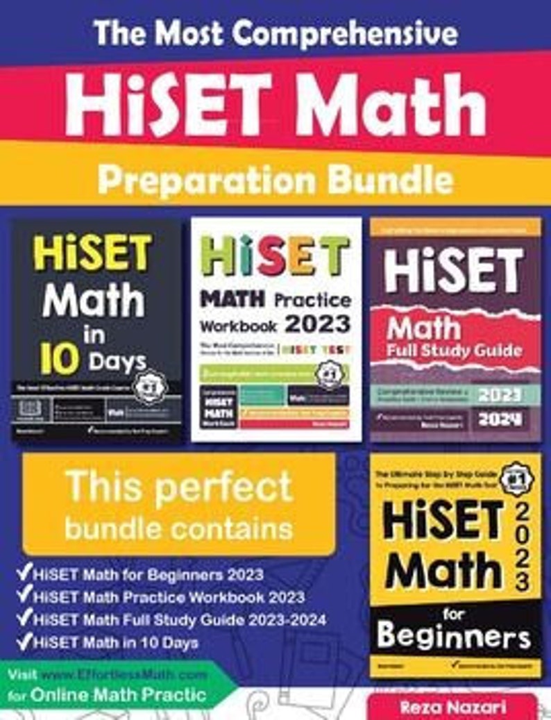 The Most Comprehensive Hiset Math Preparation Bundle - Etsy