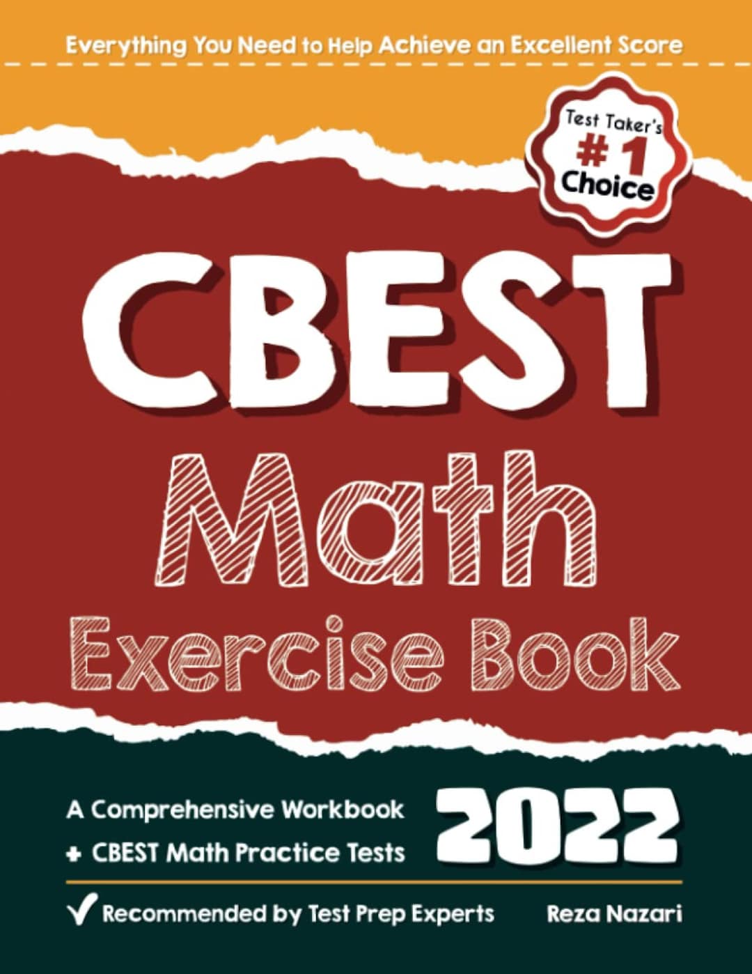 CBEST Math Exercise Book: A Comprehensive Workbook + CBEST Math ...