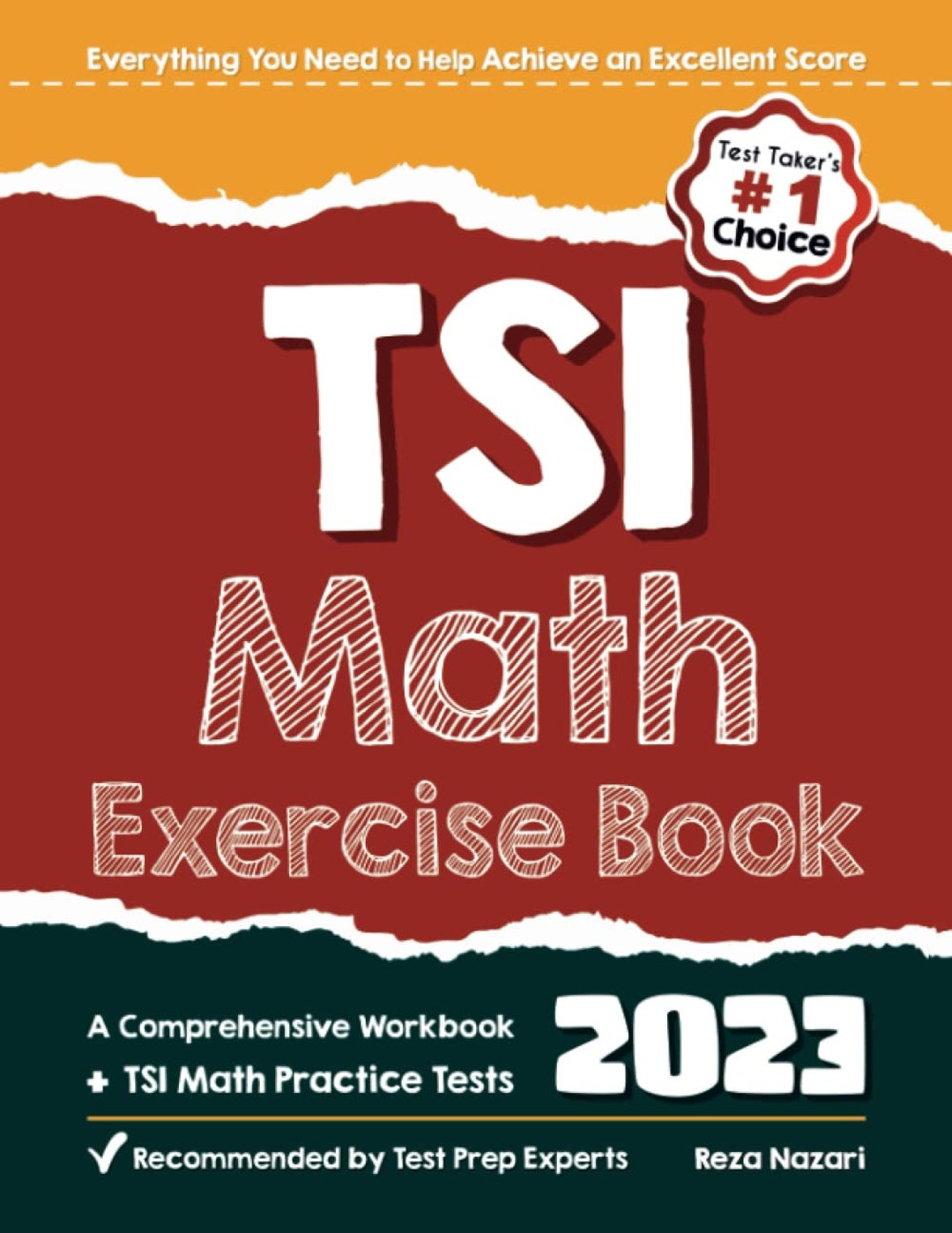 TSI Math Exercise Book: A Comprehensive Workbook + TSI Math Practice ...