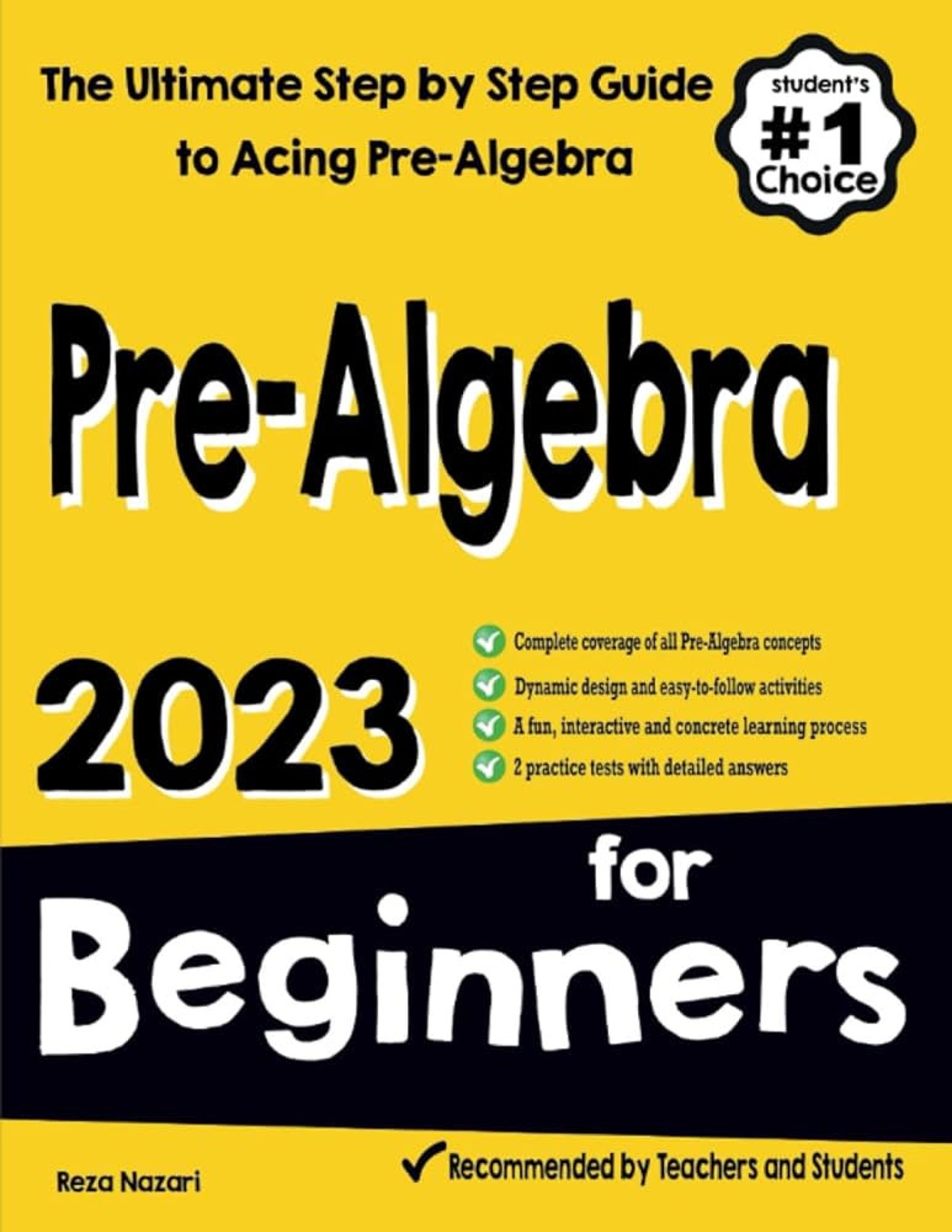 Pre-algebra for Beginners: the Ultimate Step by Step Guide to Preparing ...