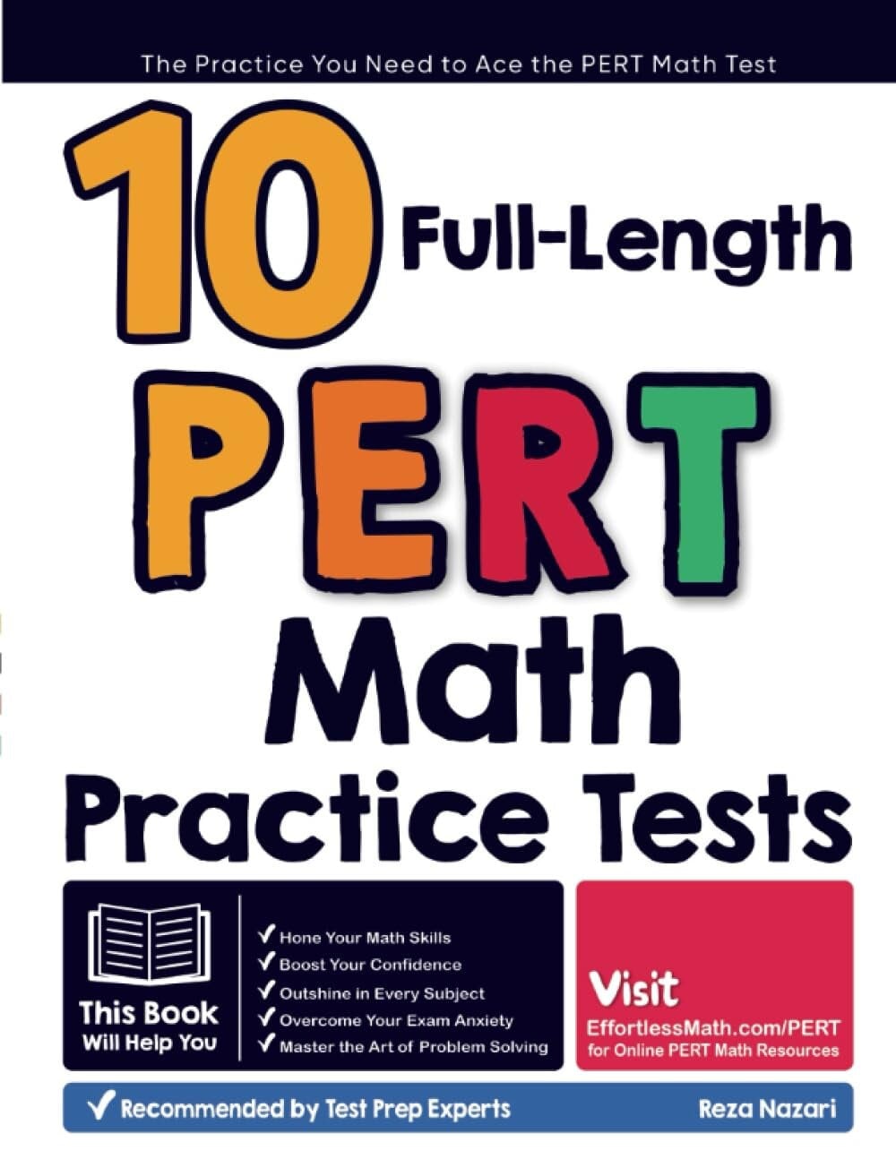 10 Full-length PERT Math Practice Tests: the Practice You Need to Ace ...