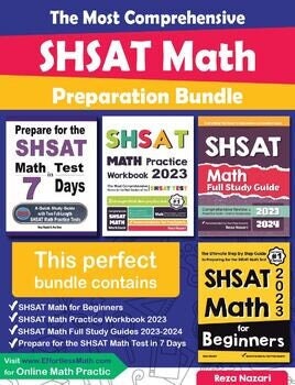 The Most Comprehensive SHSAT Math Preparation Bundle - Etsy