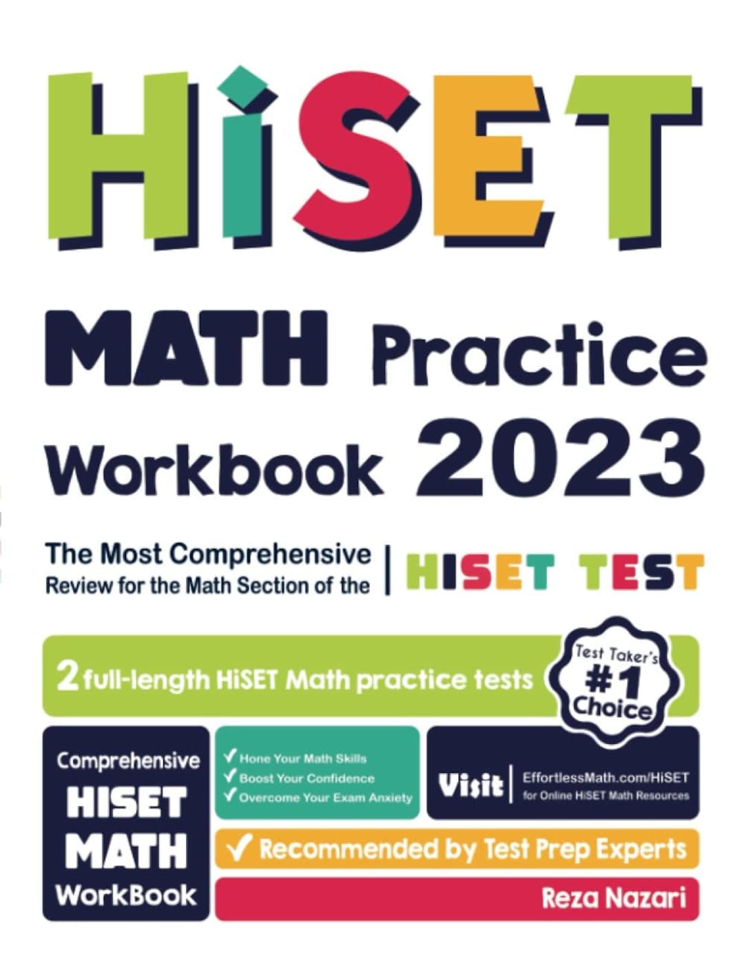 Hiset Math Practice Workbook: the Most Comprehensive Review for the ...