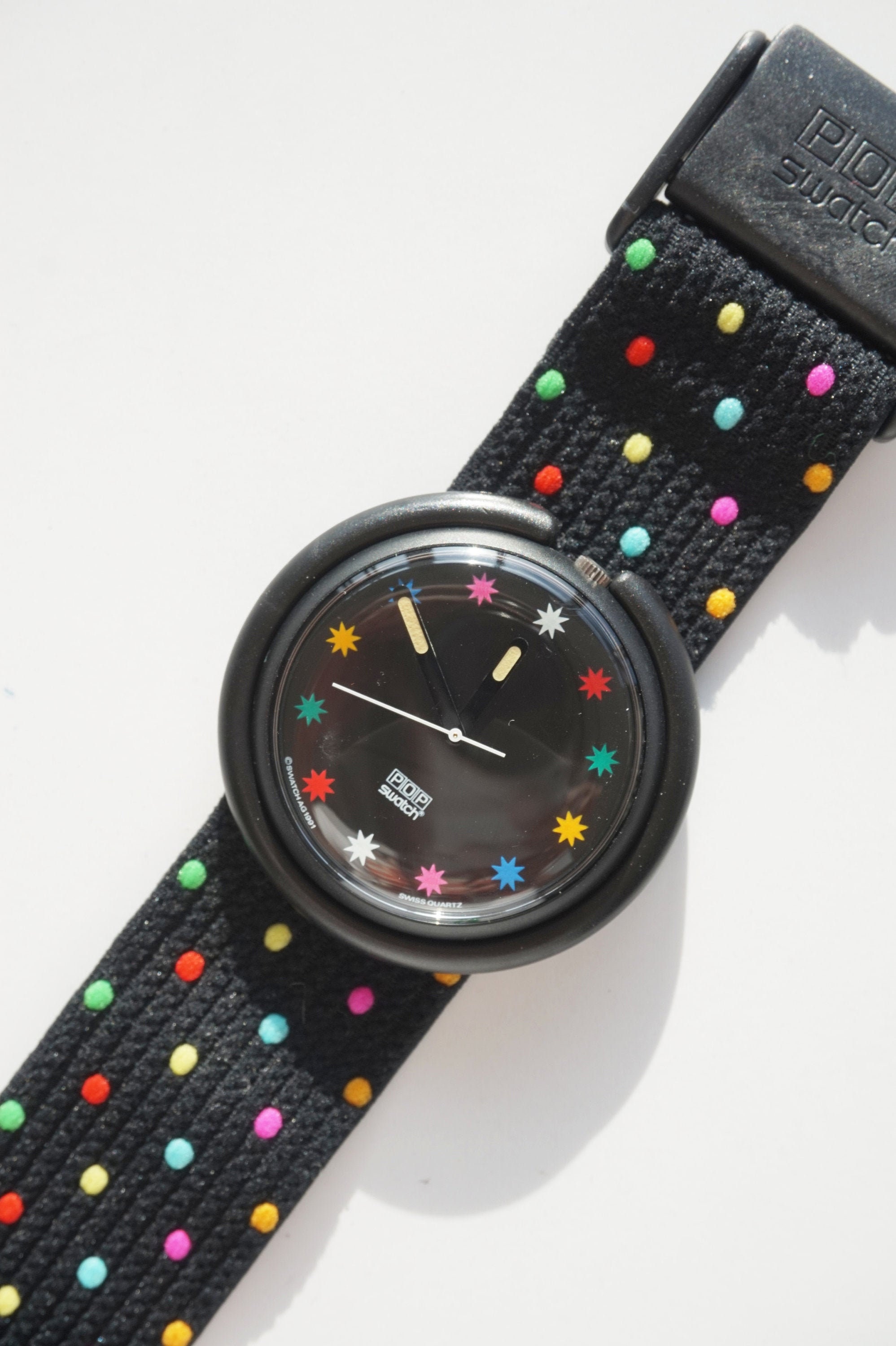 Swatch POP watch STAR PARADE PWB168 1992 with box funky | Etsy