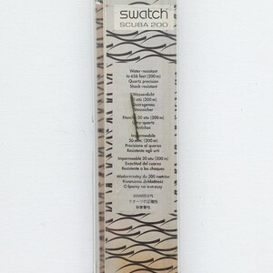 The BEATLES Swatch Scuba SDL101 YELLOW SUBMARINE | Rare Vintage Swiss ...