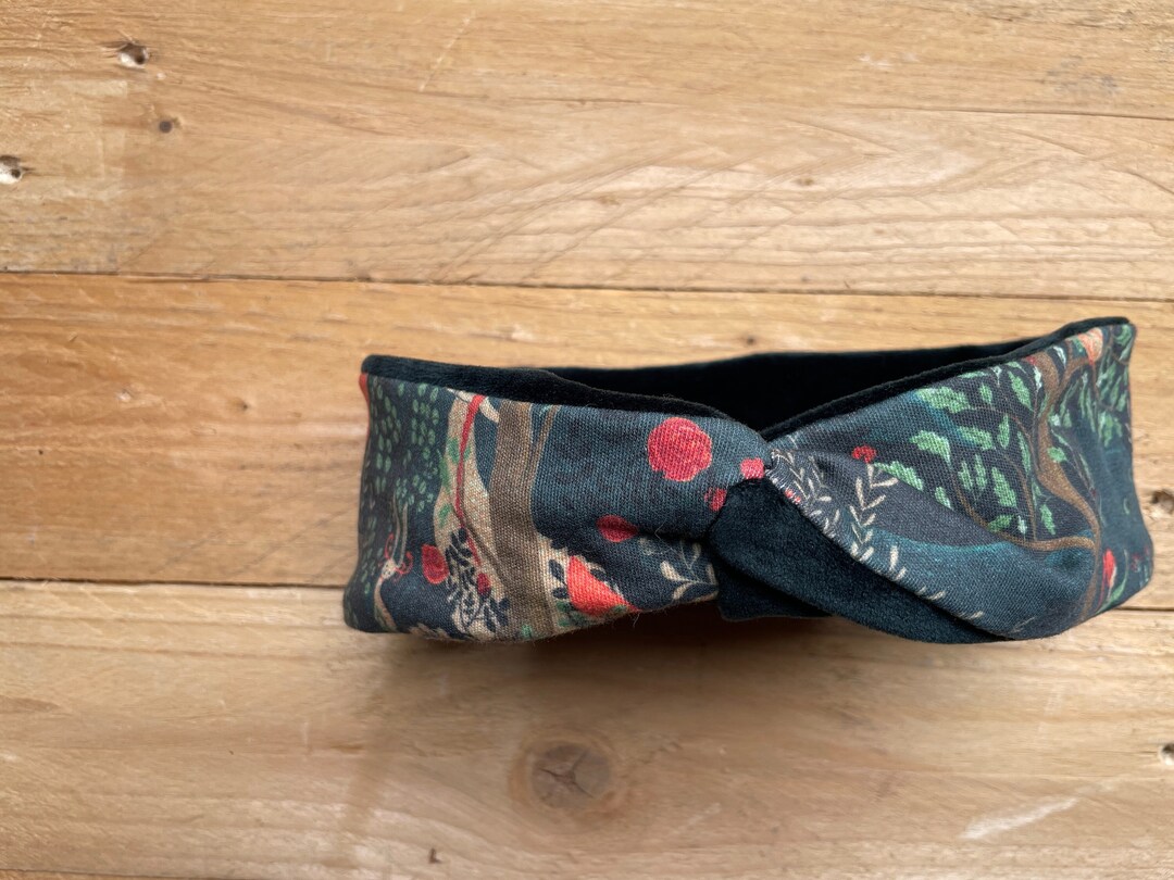 Fox and Fairy in the Fairytale Forest Headband Made of Organic Cotton ...