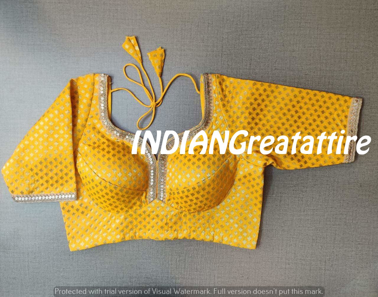 Craft Supplies & Tools Home & Hobby Bollywood Sari Blouse Choli, Pack ...