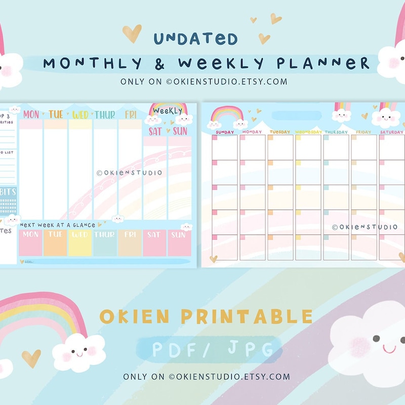 Cute Planners - Etsy