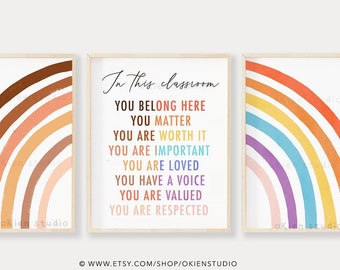 Classroom Wall Art | Etsy