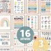 Pastel Boho Classroom Bundle Poster Set, 16 Posters, Grade 1 Classroom ...