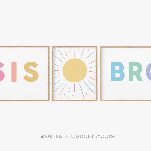 Brothers Wall Art - Etsy