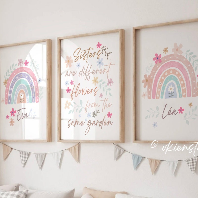 Sisters Wall Decor - Etsy