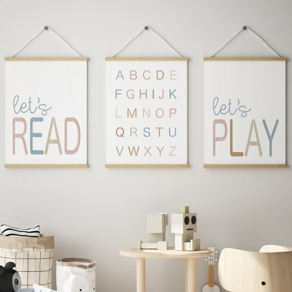 Abc Wall Decor - Etsy
