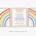 Positive Affirmations Wall Art I Am Sign Classroom Poster - Etsy