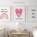 Hearts Print Nursery, This is My Happy Place Sign, Sister Playroom, You ...