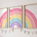 Rainbow Affirmations Wall Art, Affirmations for Kids, I Am Kind Loved ...